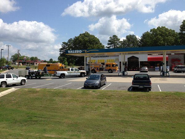 Four Treated After Leak At Gas Station The Arkansas Democrat Gazette