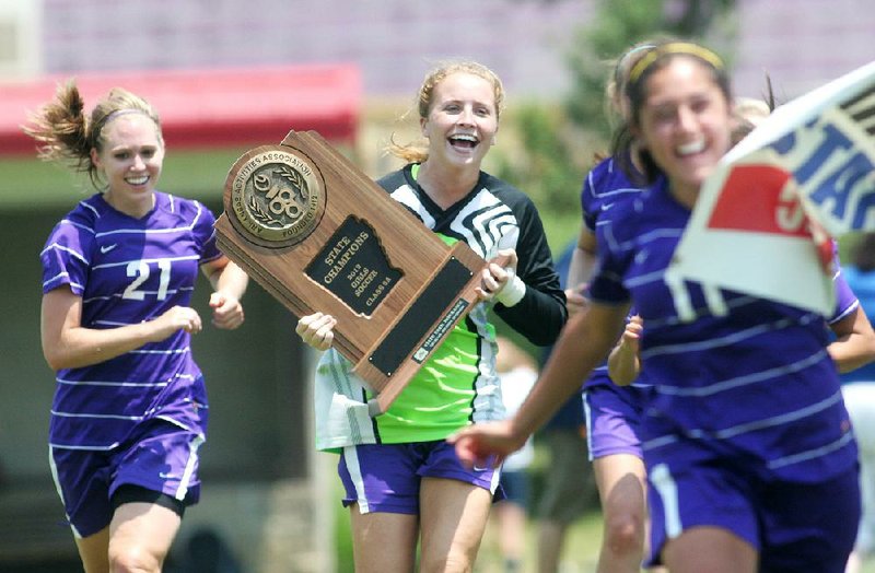 Hatcher twins team up to score only goal | Northwest Arkansas Democrat ...