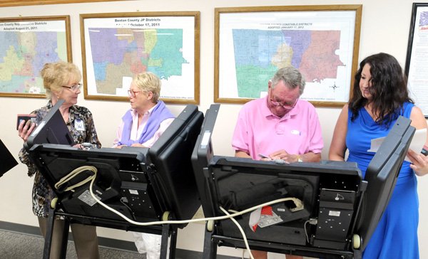 Early Voting Begins | Northwest Arkansas Democrat-Gazette