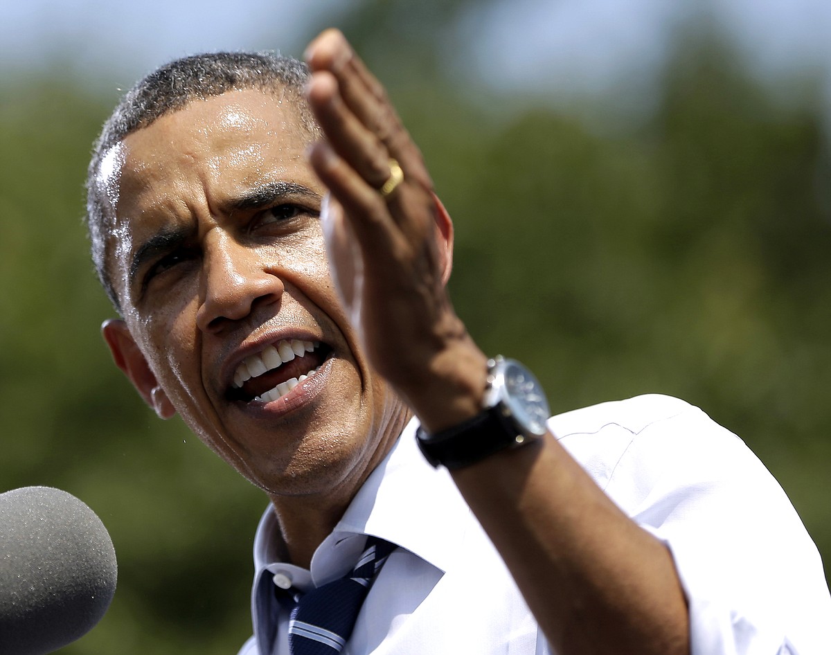 Obama embarking on march to party convention | The Arkansas Democrat ...