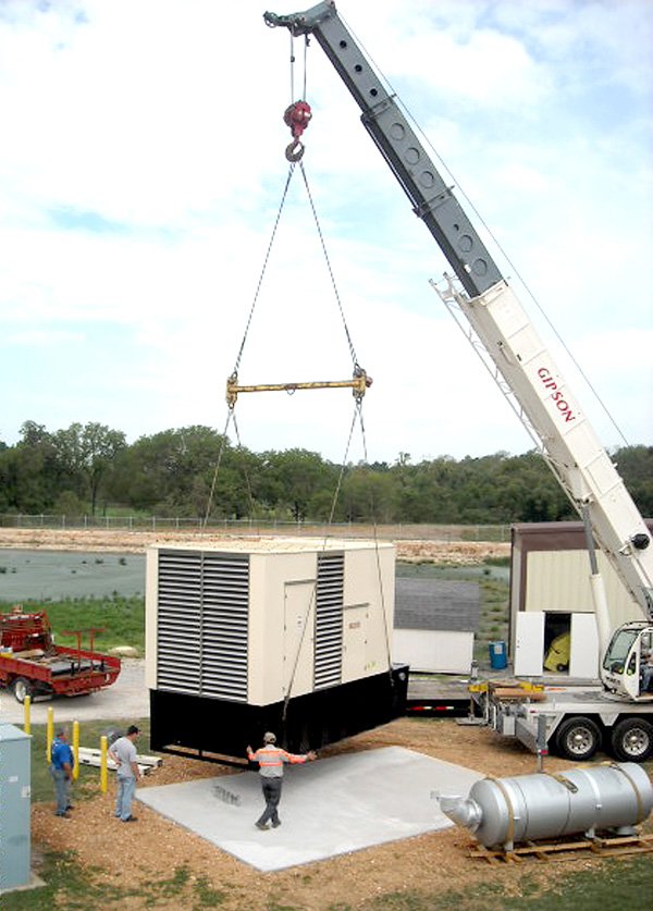 Backup power source installed at sewer plant | Westside Eagle Observer