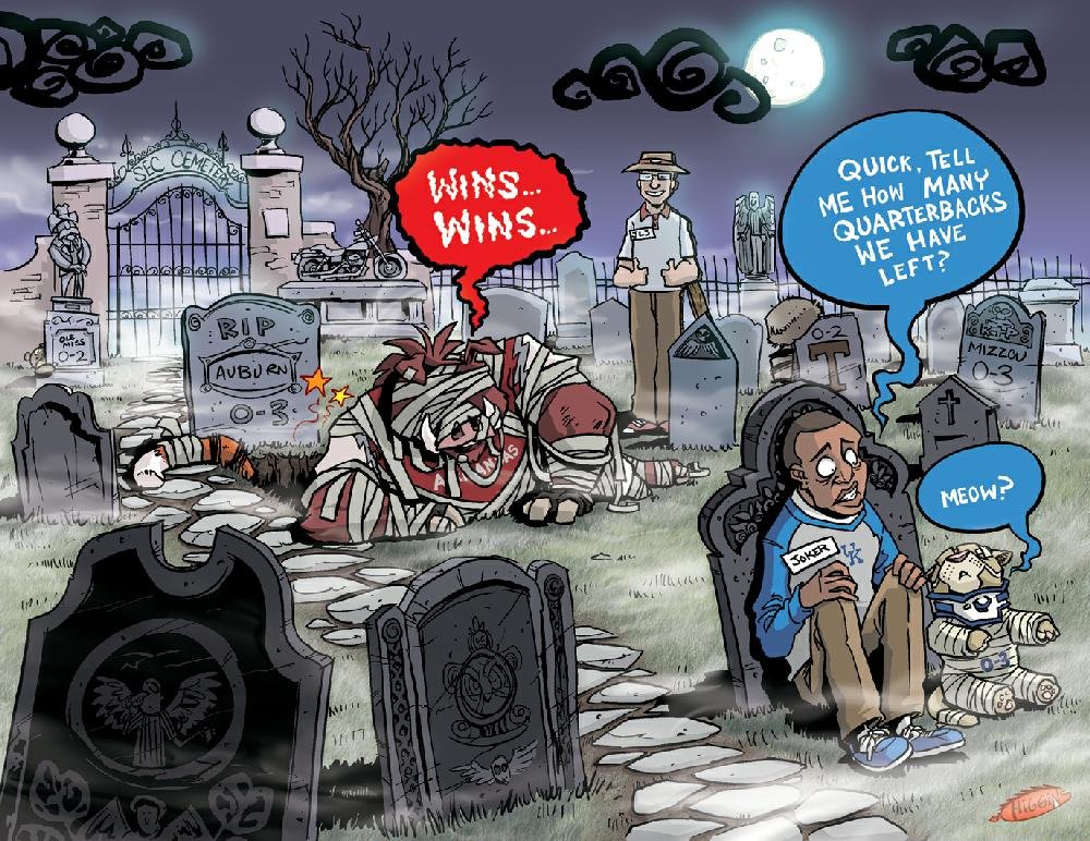 2012 gameday cartoons | Whole Hog Sports