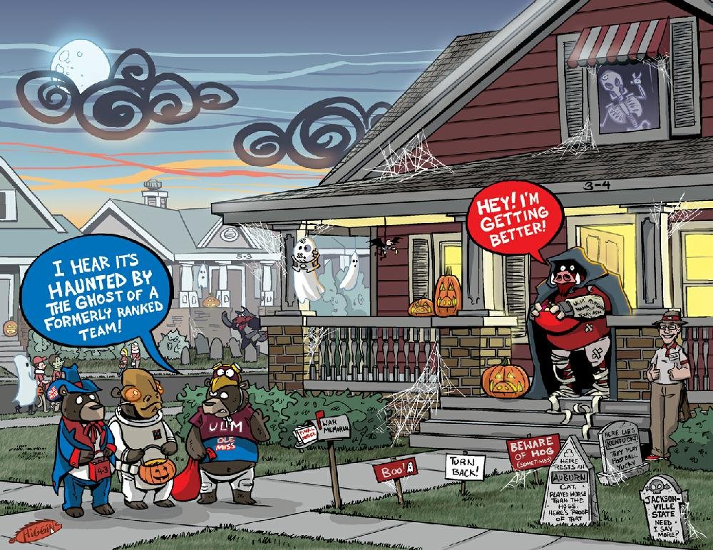 2012 gameday cartoons | Whole Hog Sports