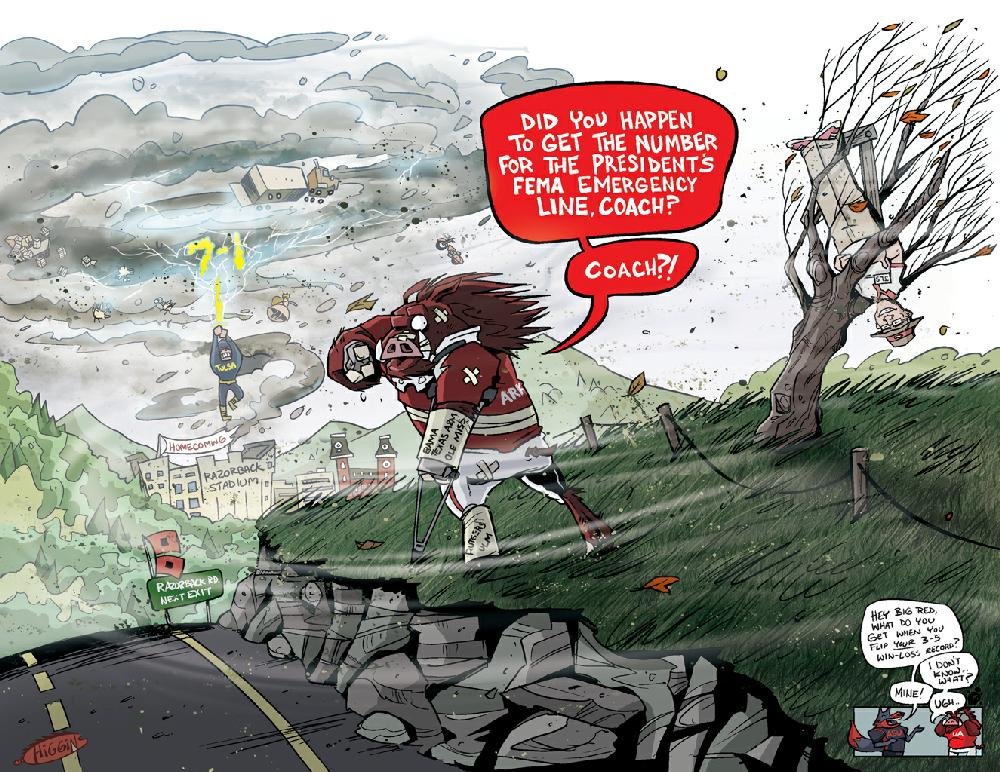 2012 gameday cartoons | Whole Hog Sports