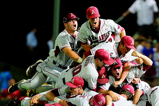 Hogs need 5 pitchers, single run to advance | Whole Hog Sports
