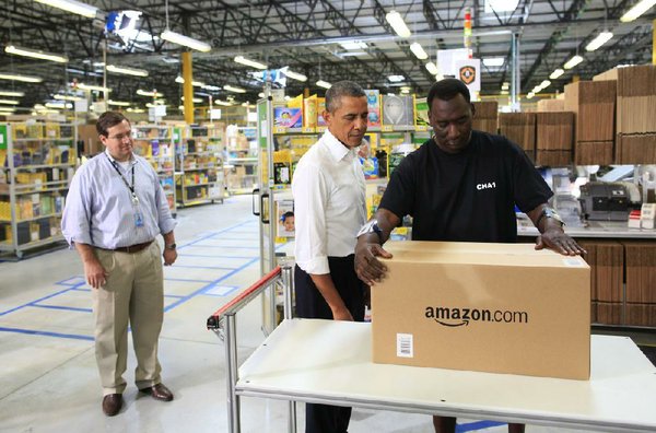 Amazon is racing to be first to deliver