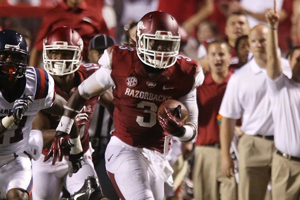 172 yards, 1 TD, 1 flag too many | Whole Hog Sports