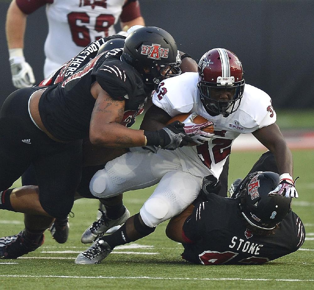 Lightning strikes early, late in ASU’s triumph | The Arkansas Democrat ...