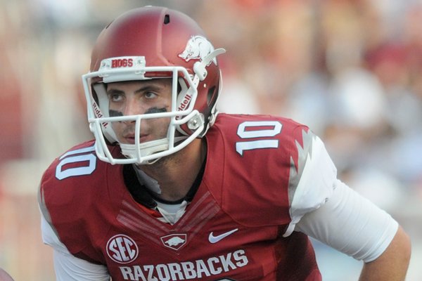 QB Allen practices, status iffy | Whole Hog Sports