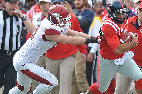 Ellis logs 11 tackles in second start | Whole Hog Sports