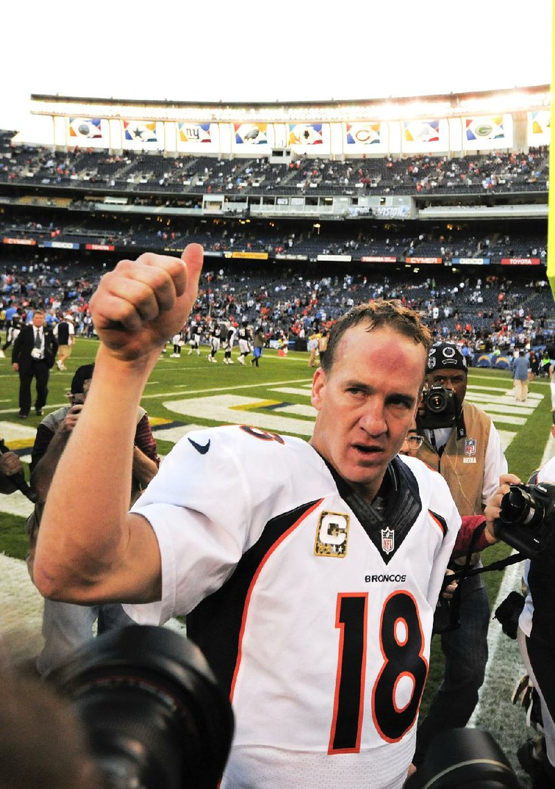 Efficient Manning leads Broncos | Northwest Arkansas Democrat-Gazette