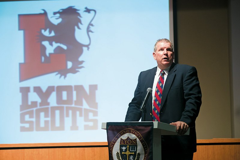 Lyon College unveils Scots’ new athletic logo
