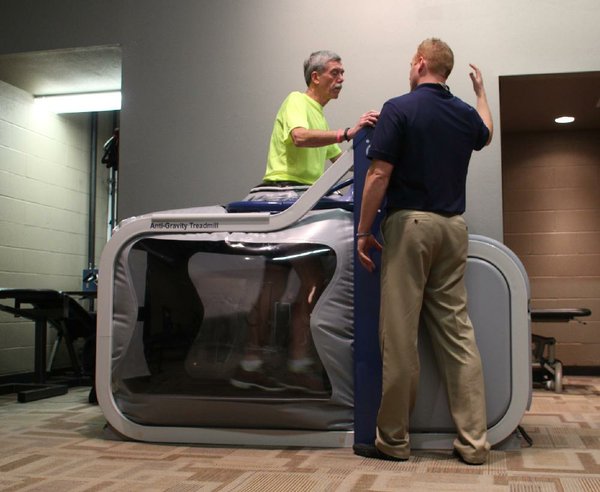 Exercisers defy gravity on machine designed for NASA | Northwest ...