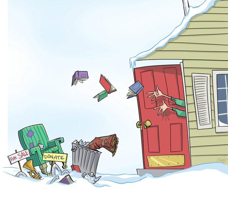 Sloughing off the stuff | Northwest Arkansas Democrat-Gazette