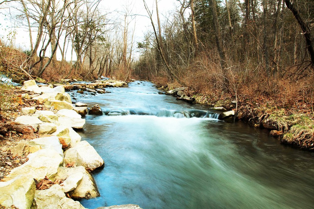 Dry Run Creek offers special fishing experience