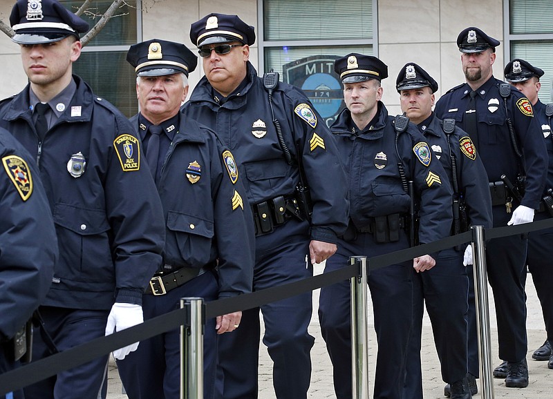 MIT honors officer slain after bombs went off | Hot Springs Sentinel Record