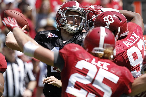 Defense dominates 'Bama spring game | Whole Hog Sports