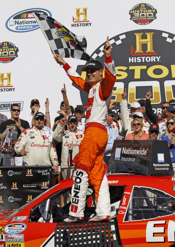 Larson wins Nationwide race at Charlotte | Hot Springs Sentinel Record