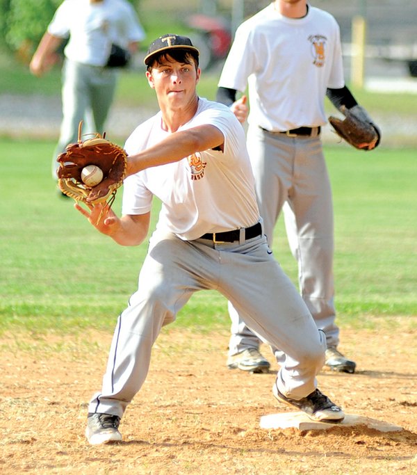 Troy's O'Riley (11 K's) sharp against Sheridan