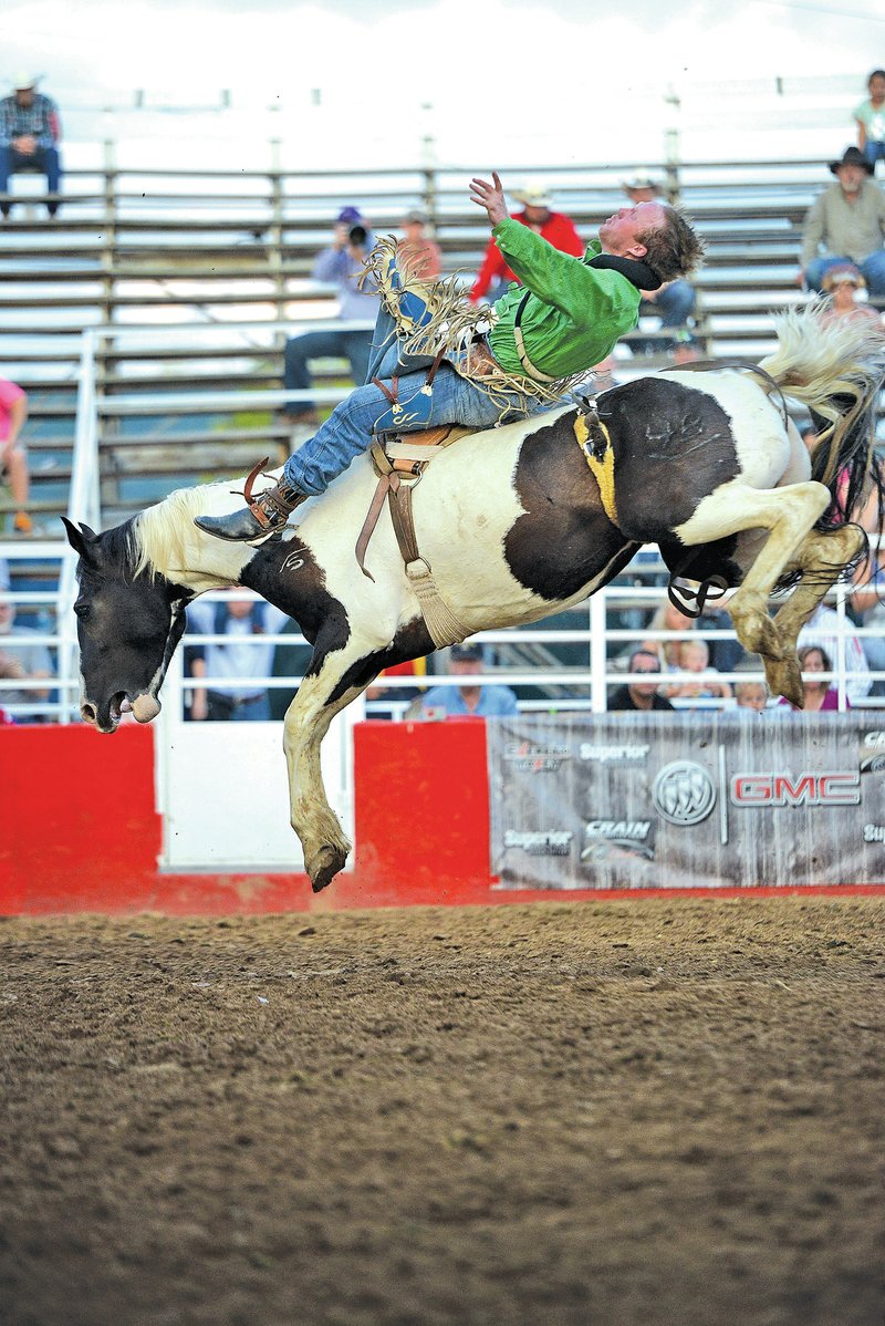 Riddle Solves Bareback Riding | Northwest Arkansas Democrat-Gazette