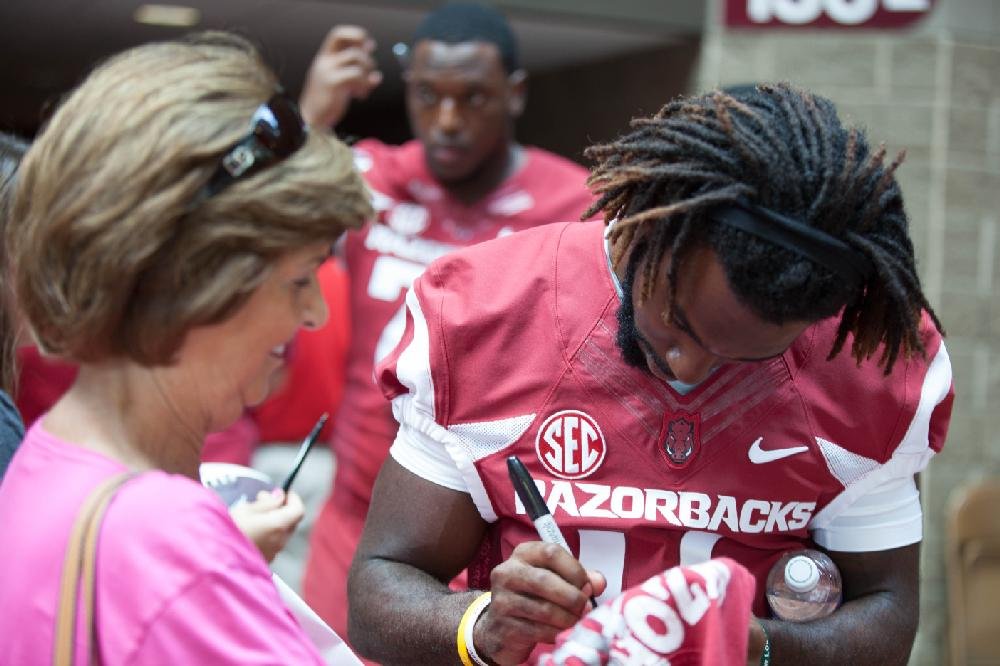 Arkansas Razorbacks Fan Day | The Arkansas Democrat-Gazette - Arkansas ...