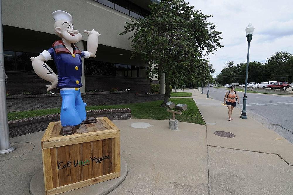 Disappearing Popeye back with new shine | Northwest Arkansas Democrat ...