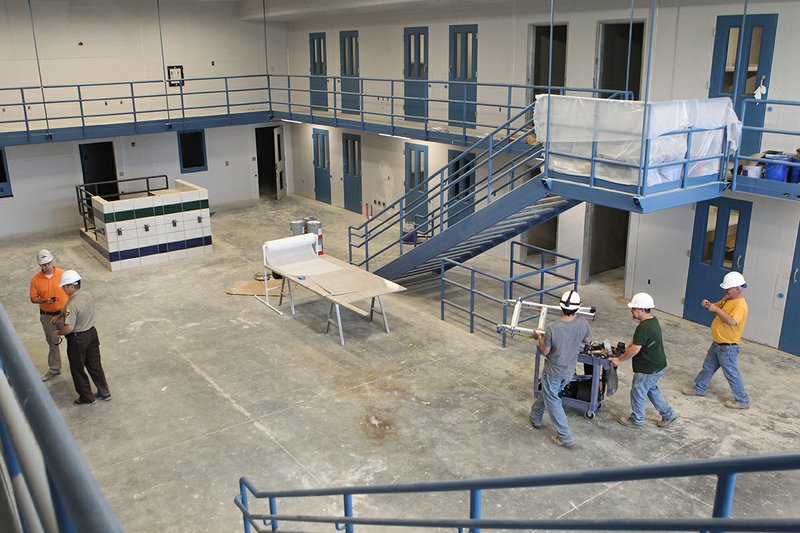 Jail design minimizes inmate movement