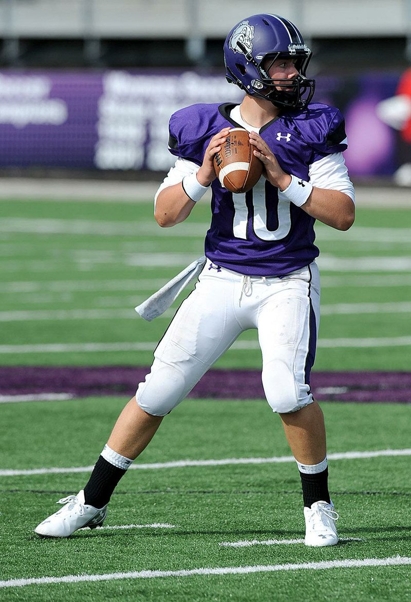 Fayetteville QB Taylor Powell highlights vs. Springdale | Whole Hog Sports