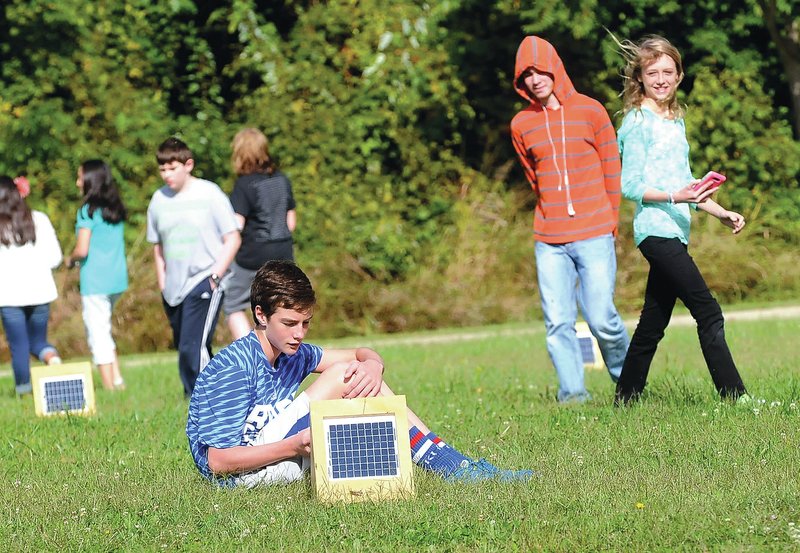 Here Come The Sun Boxes In Bentonville | Northwest Arkansas Democrat ...