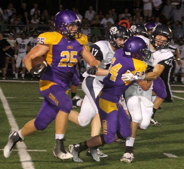 Cobras handling a step up