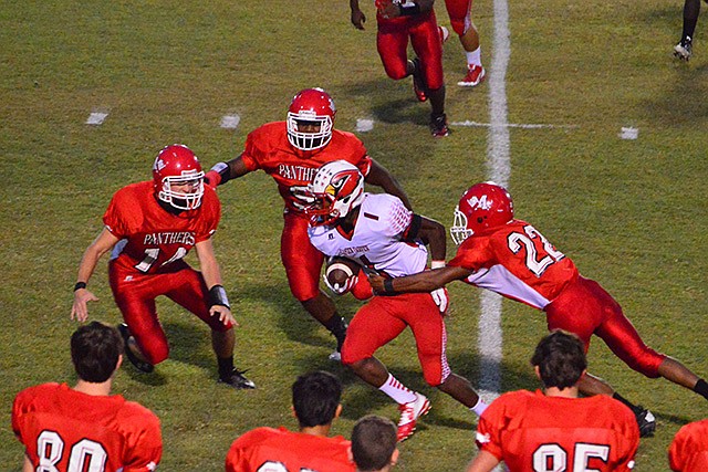 Panthers upset No. 3 Cardinals by winning 29-0