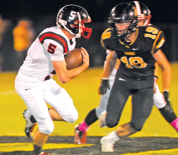 Football: Pea Ridge Takes Advantage Of Prairie Grove Miscues