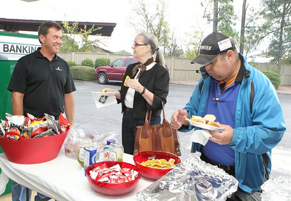 Tailgate cookout