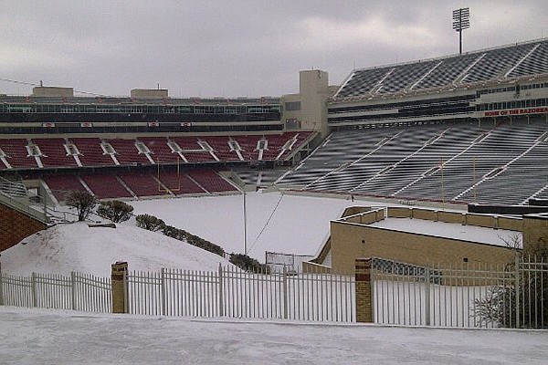 Chance of snow for Arkansas-LSU game | Whole Hog Sports