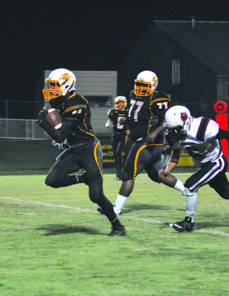 Heading downfield | Camden News