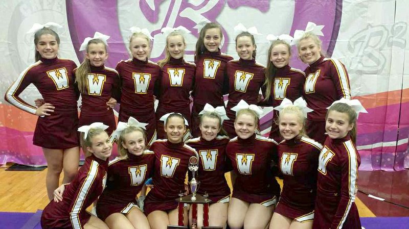 LHJH wins division at cheerleading competition | Hot Springs Sentinel ...