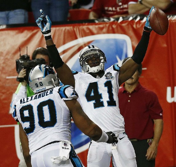 Panthers blow past Falcons into playoffs | The Arkansas Democrat ...