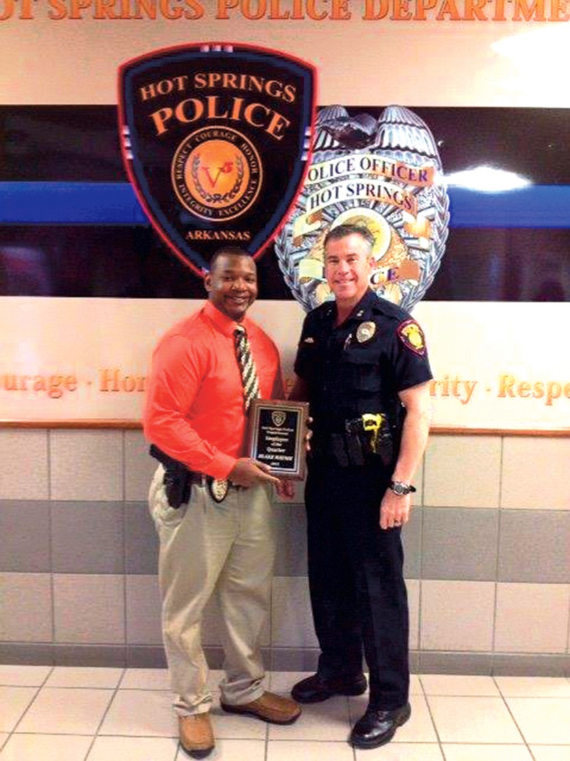 HSPD detective recognized | Hot Springs Sentinel Record