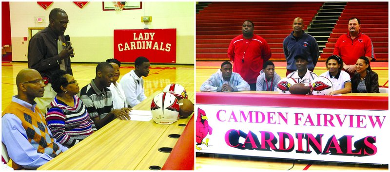 Signing day in Camden: Reed inks with Razorbacks, Page to Panthers