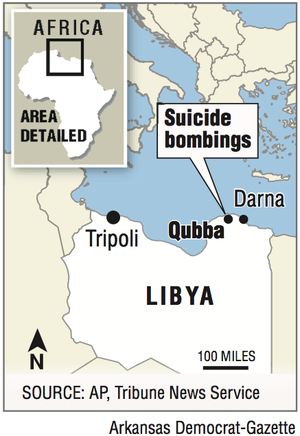 Retaliating, Islamic State bombers kill 40 in Libya