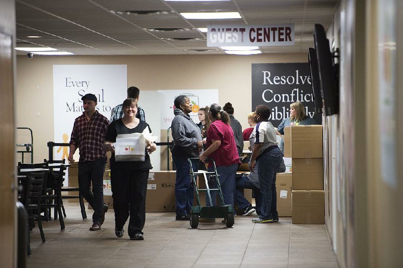 Church food drive approaches 10 tons