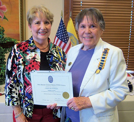 Colonial Dames chapter wins awards