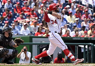 Harper goes deep three times for Nationals | The Arkansas Democrat ...