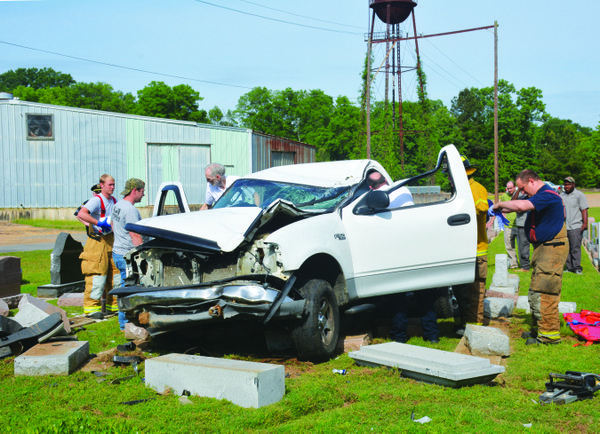 Wreck at Camden Monument