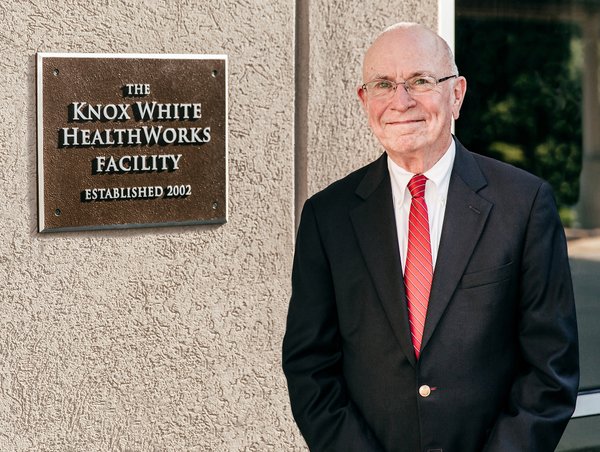 Knox White honored with HealthWorks dedication | El Dorado News