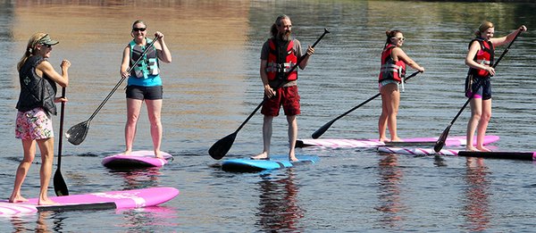 College offers first Stand Up Paddle Boarding class in state | Hot ...