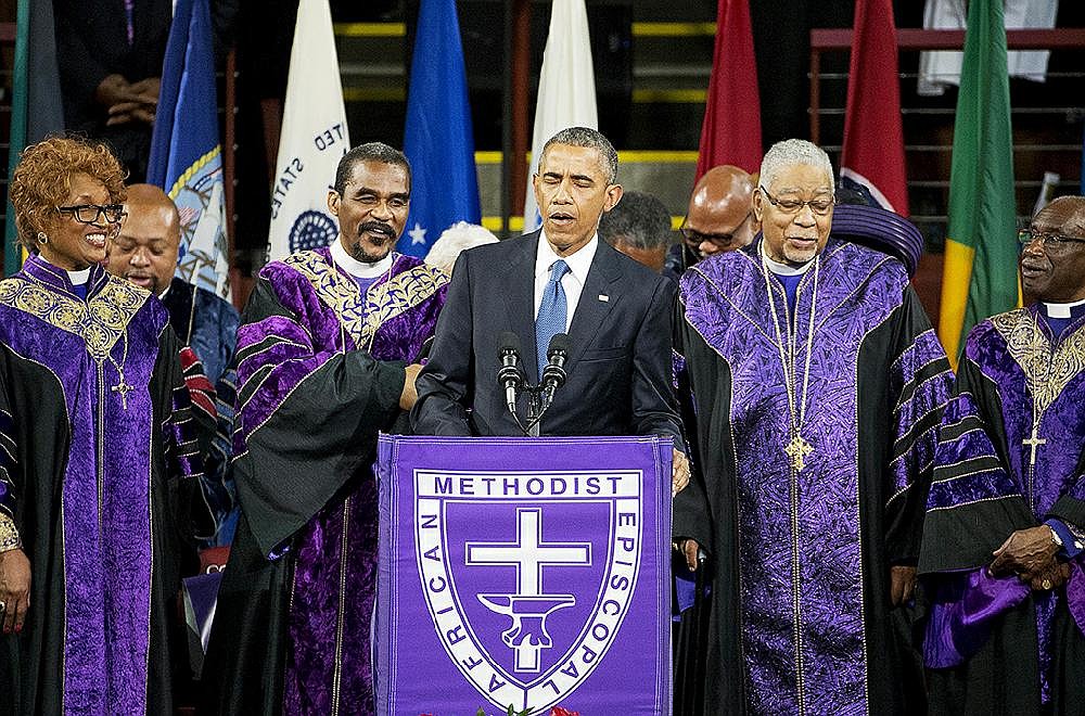 Obama honors slain pastor | Northwest Arkansas Democrat-Gazette