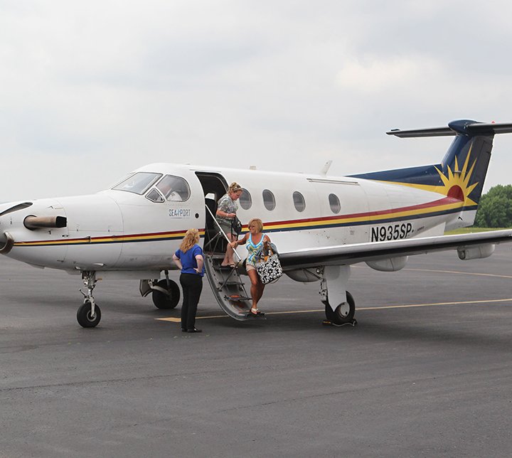 SeaPort changes destination of flights to Houston airport