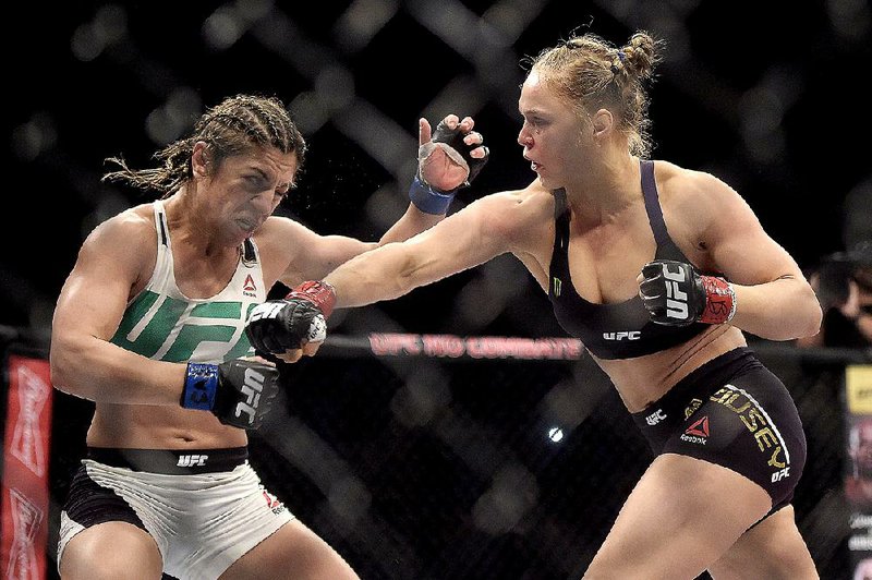 Riled-up Rousey KOs Brazilian with 34 seconds of fury | Northwest ...