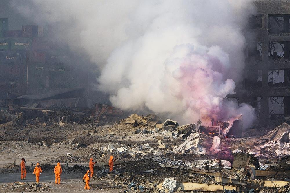 Chinese Port Explosion